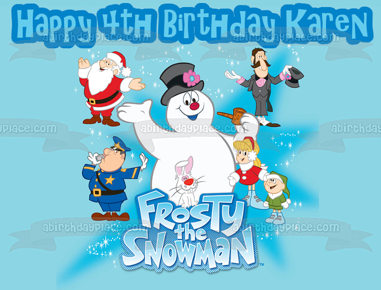 Frosty Happy Birthday