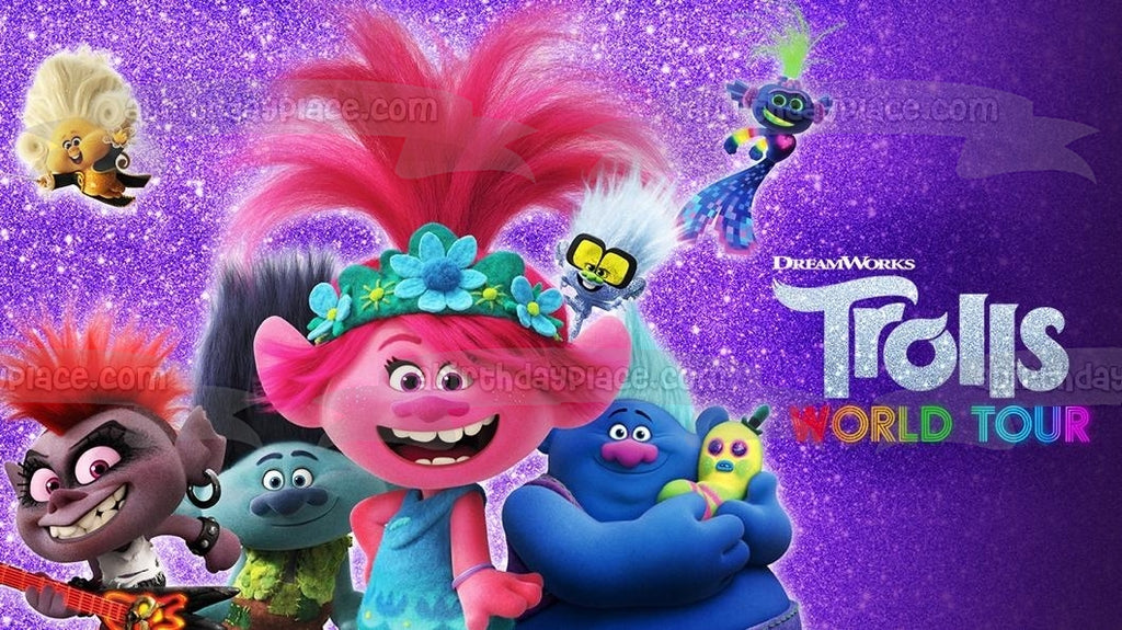 Trolls World Tour Queen Poppy Queen Barb King Trollex Tiny Diamond Bra ...