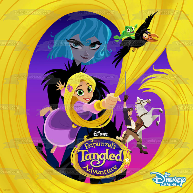 La aventura enredada de Rapunzel Flynn Maximus Cassandra Pascal Hamuel ...