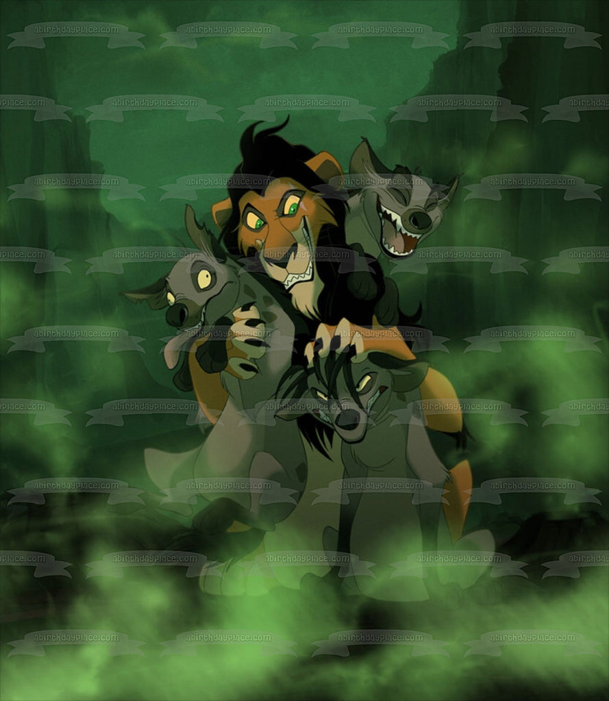 Lion King Scar And Hyenas