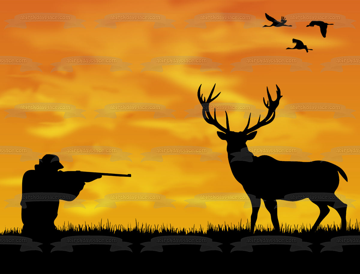 Deer Hunting Silhouettes