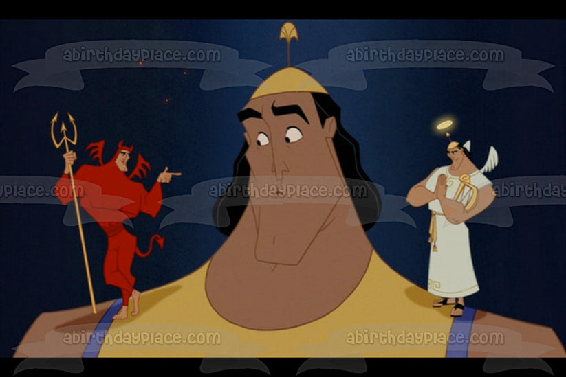 Emperors New Groove Kronk Disney Animated Movie Edible Cake Topper Ima ...