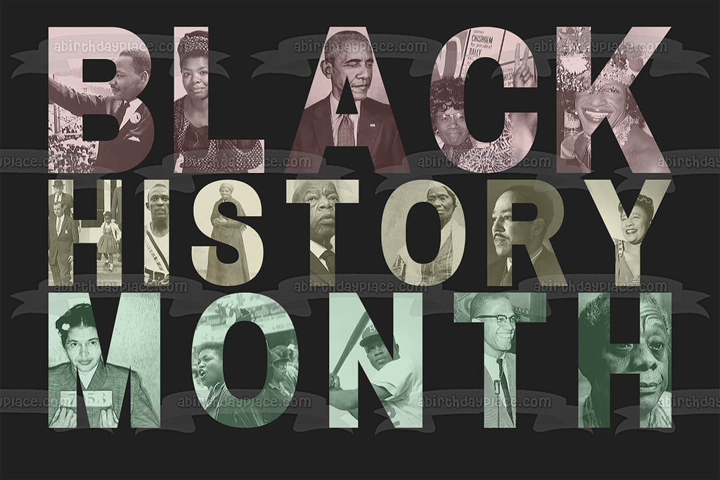 Black History Month Collage Obama