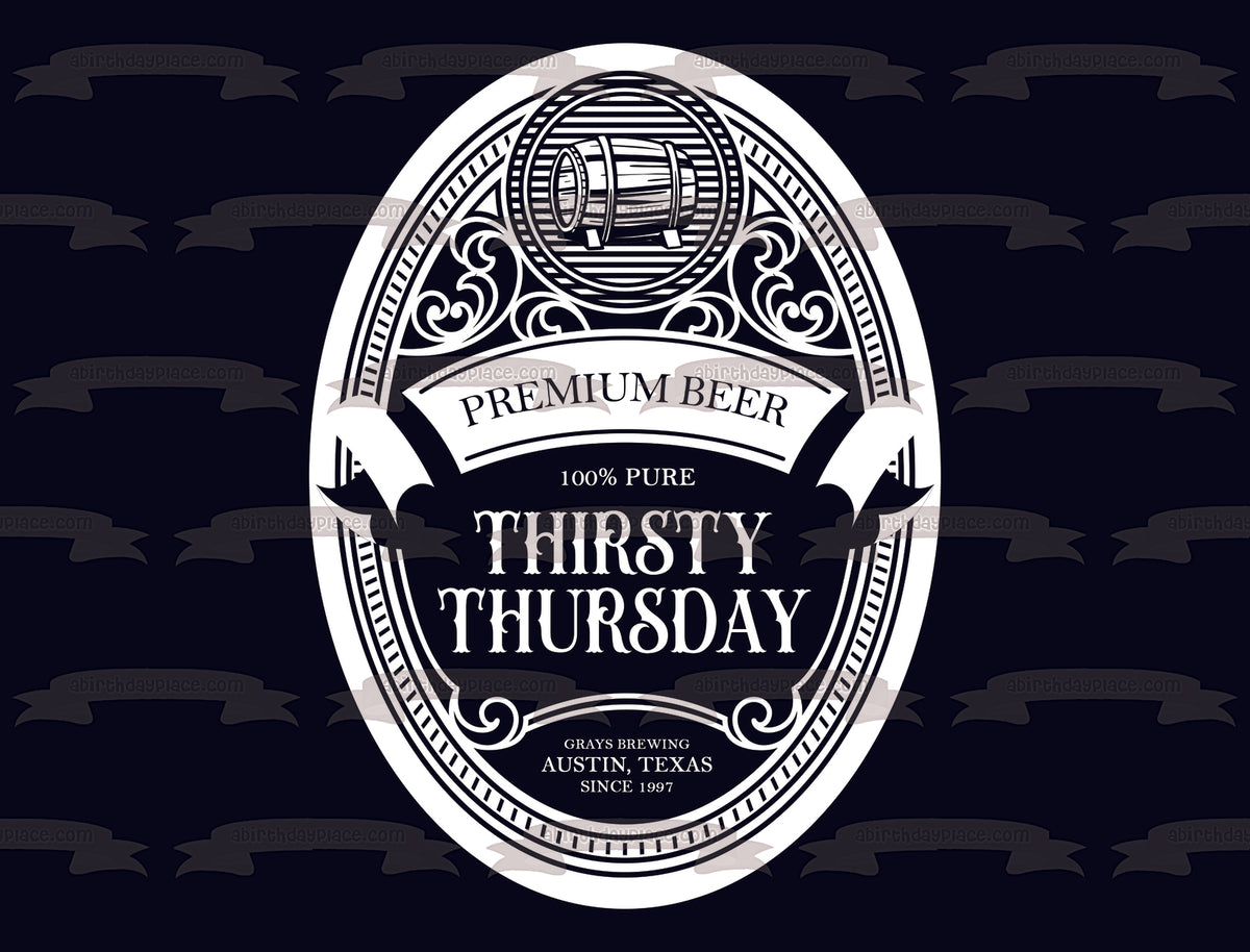 Thirsty Thursday Beer