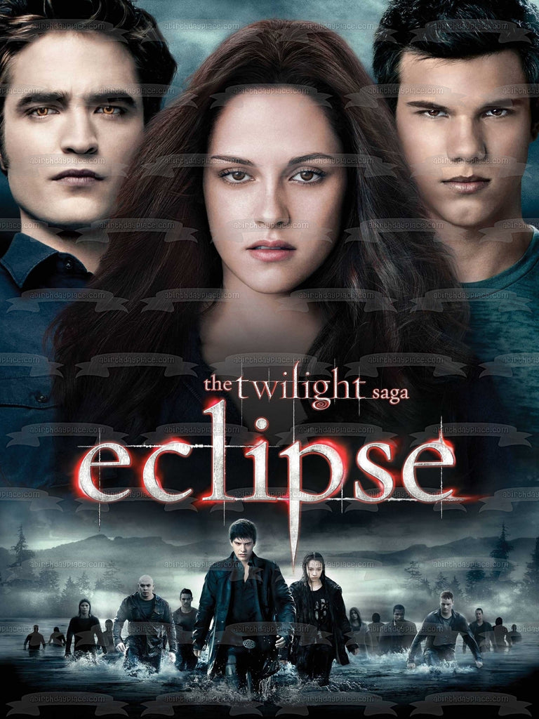 The Twilight Saga: Eclipse Bella Edward Jacob Emmet Edible Cake Topper – A Birthday Place
