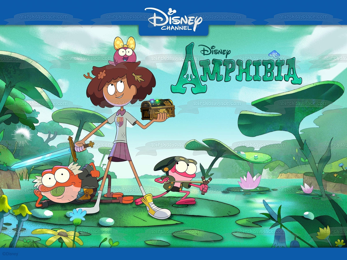 Amphibia Toadie Anne Sprig Edible Cake Topper Image ABPID55330 – A ...