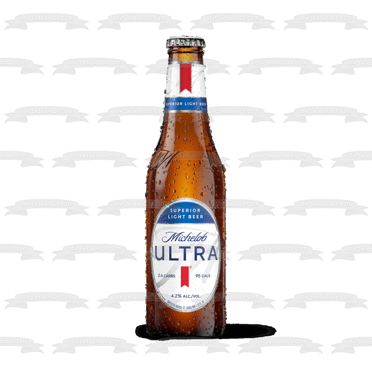 Michelob Ultra Beer Bottle Edible Cake Topper Image ABPID56143 – A ...